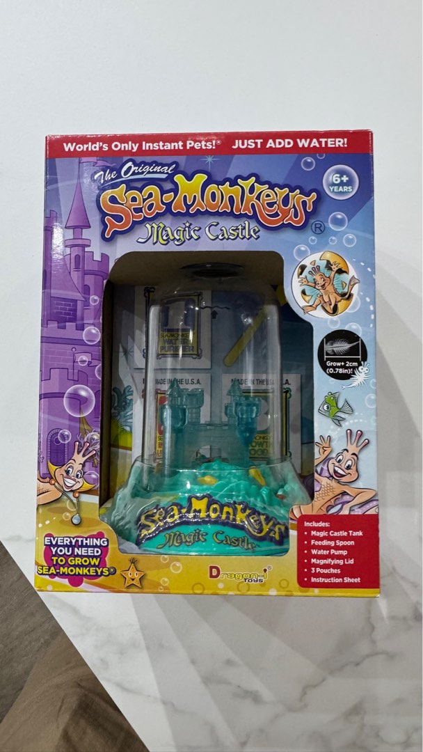 The Original Sea Monkeys Magic Castle, Hobbies & Toys, Toys & Games on ...