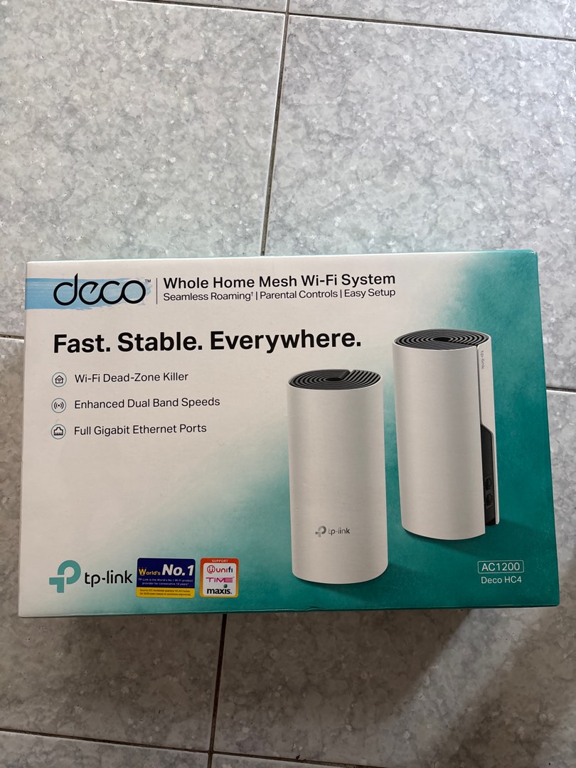 TP-Link Deco HC4 AC1200 Mesh Wi-Fi System, Computers & Tech, Parts ...