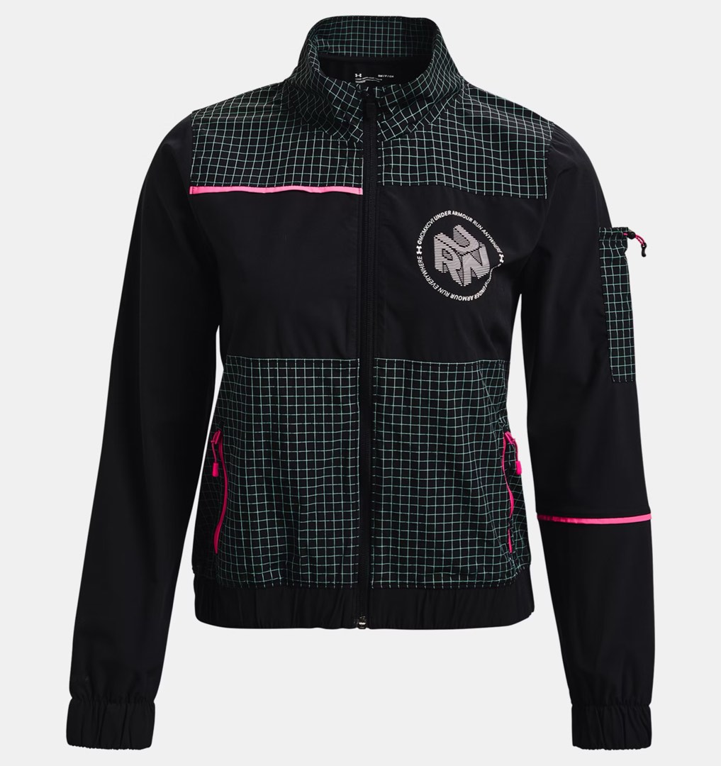 UNDER ARMOUR UA Run Anywhere Storm Running, Fesyen Wanita, Pakaian ...