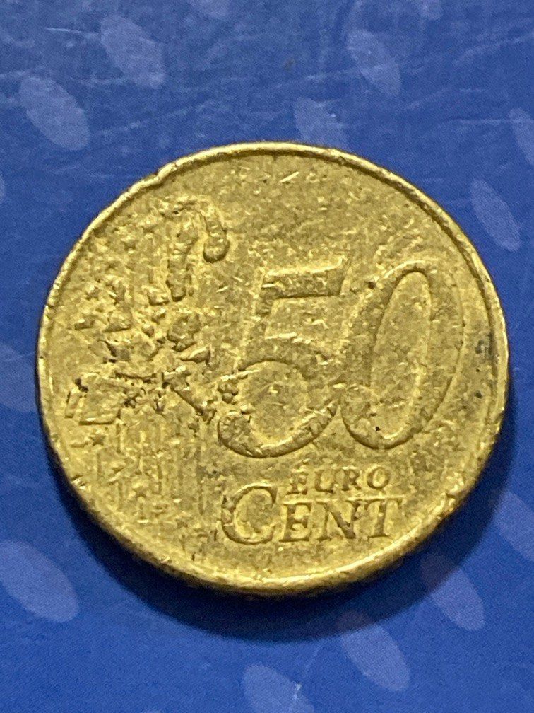 1999 Nederland Euro 50 cents coin, Hobbies & Toys, Memorabilia ...
