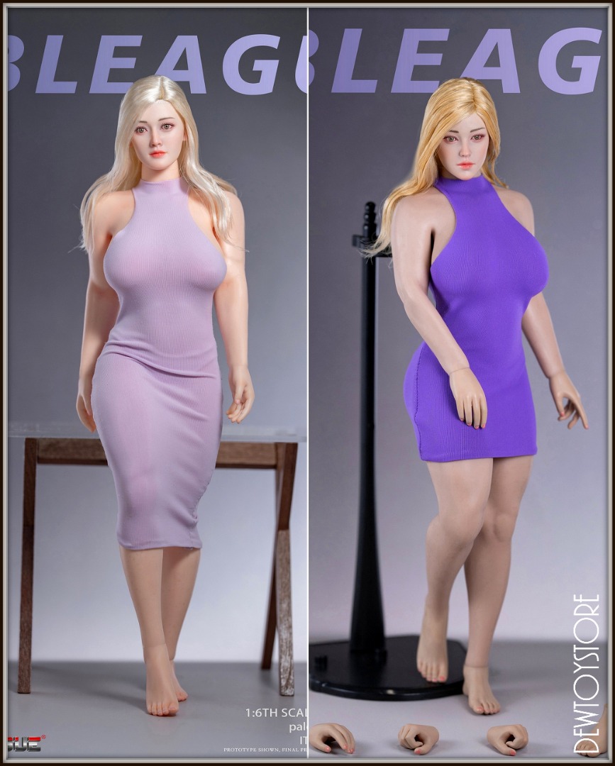 ⭐ [𝗣𝗿𝗲-𝗼𝗿𝗱𝗲𝗿] TBLeague TBL 1/6 Scale Action Figure - Female Body Curvy ...