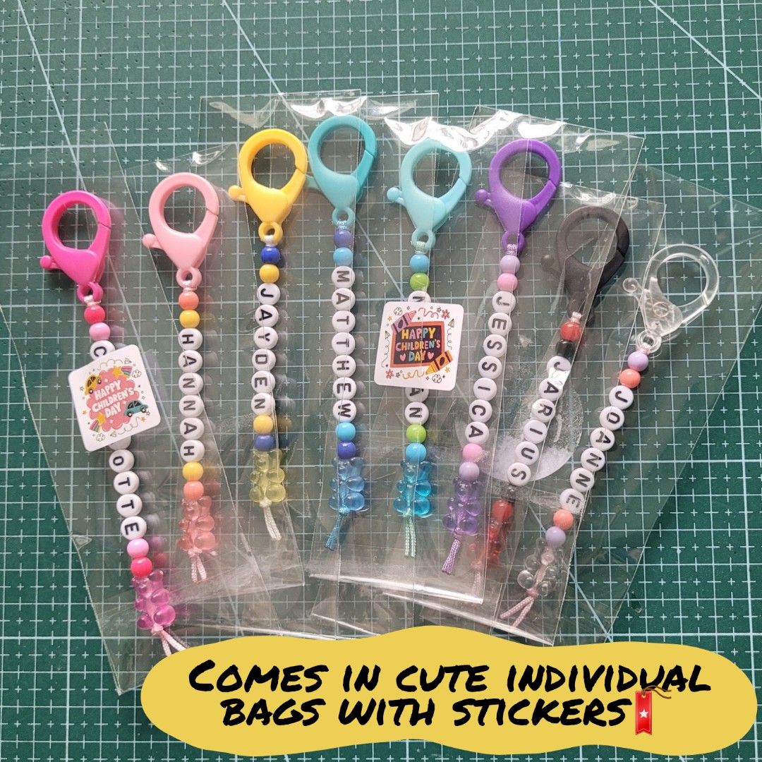 🎀 Personalized Name Keychains 🎁 Children’s Day Gift | $2.50–$2.80 ...