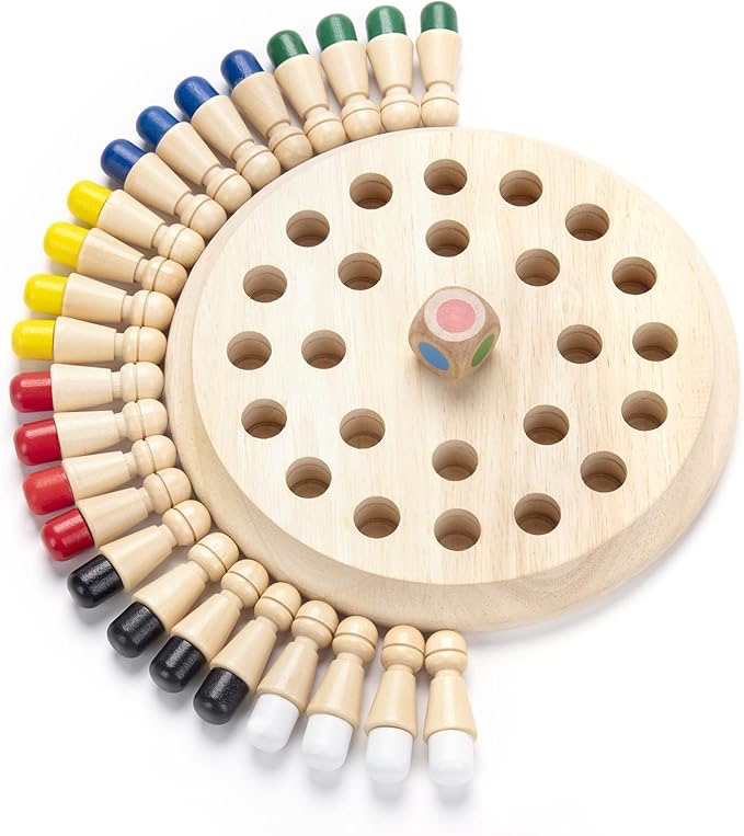 🌟 SG LOCAL STOCK 🌟 1025) Wooden Memory Match Stick Chess Game, MoDuer ...