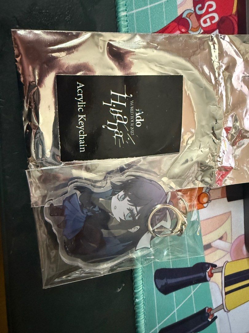 Ado Hibana concert 2025 keychain, Hobbies & Toys, Memorabilia ...