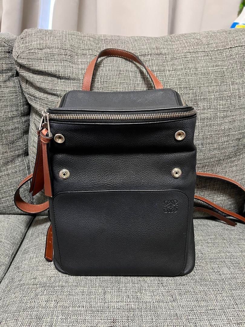 Authentic Loewe Goya Backpack in Black w/ Certificate of Appraisal ...