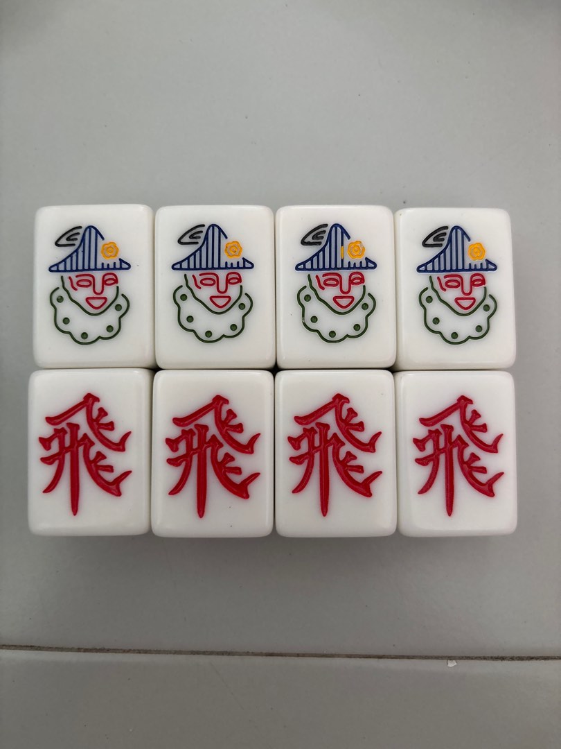 Automatic Mahjong Tiles Fei and Joker, Hobbies & Toys, Toys & Games on ...
