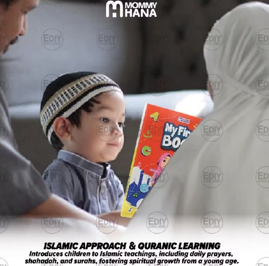 BABY ISLAMIC BOOK | Malay, English & Arabic ( Solat Doa shahadah)By ...