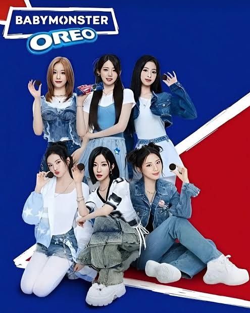 Babymonster x Oreo photocard, Hobbies & Toys, Memorabilia & Collectibles, K-Wave on Carousell