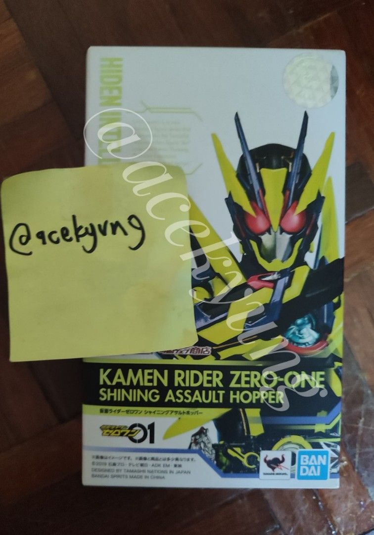 (BIB) SHF Kamen Rider 01 Shinning Assault Hopper, Hobbies & Toys, Toys ...
