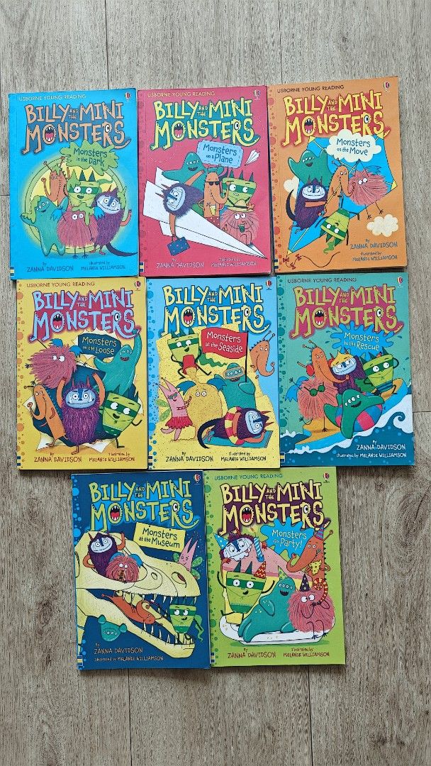 Billy Mini Monsters Book Set, Hobbies & Toys, Books & Magazines ...
