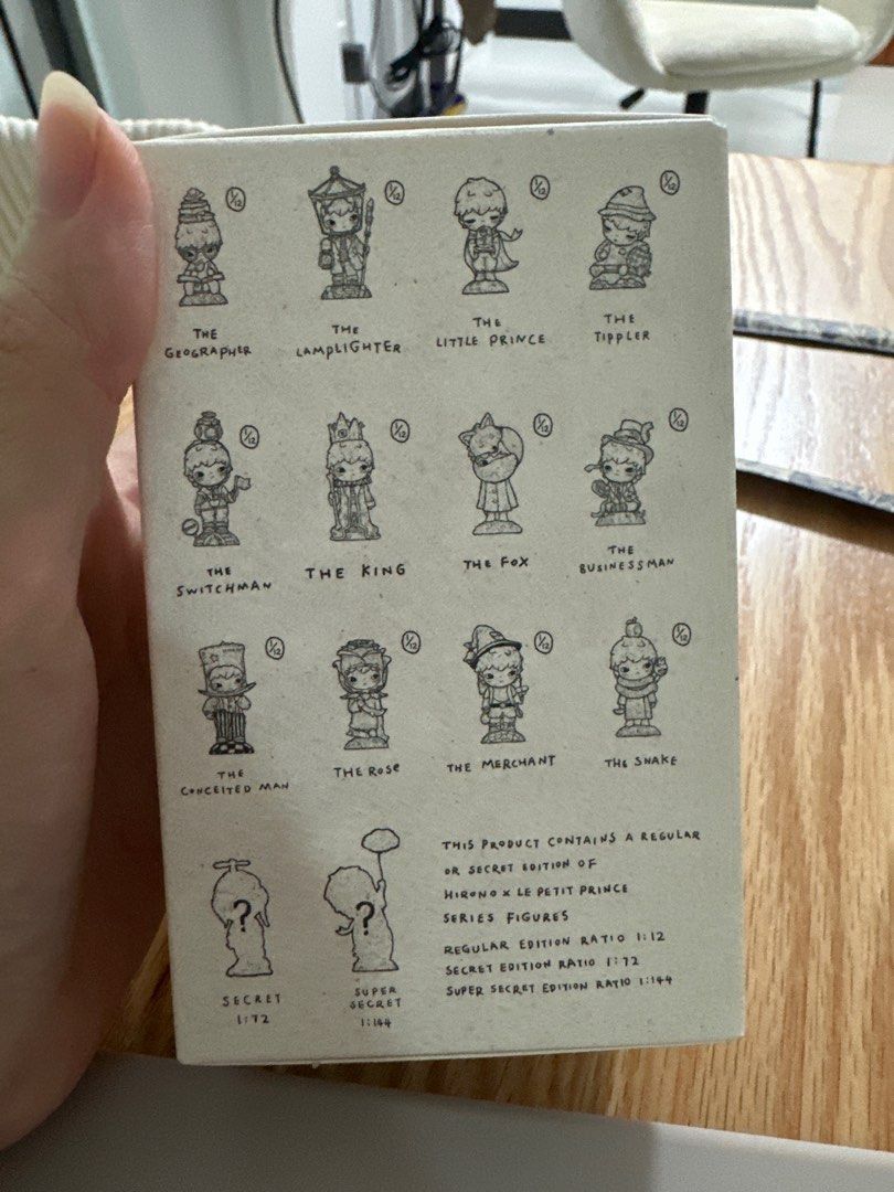 (BNIB) THE CONCEITED MAN - POP MART Hirono x Le Petit Prince Series ...