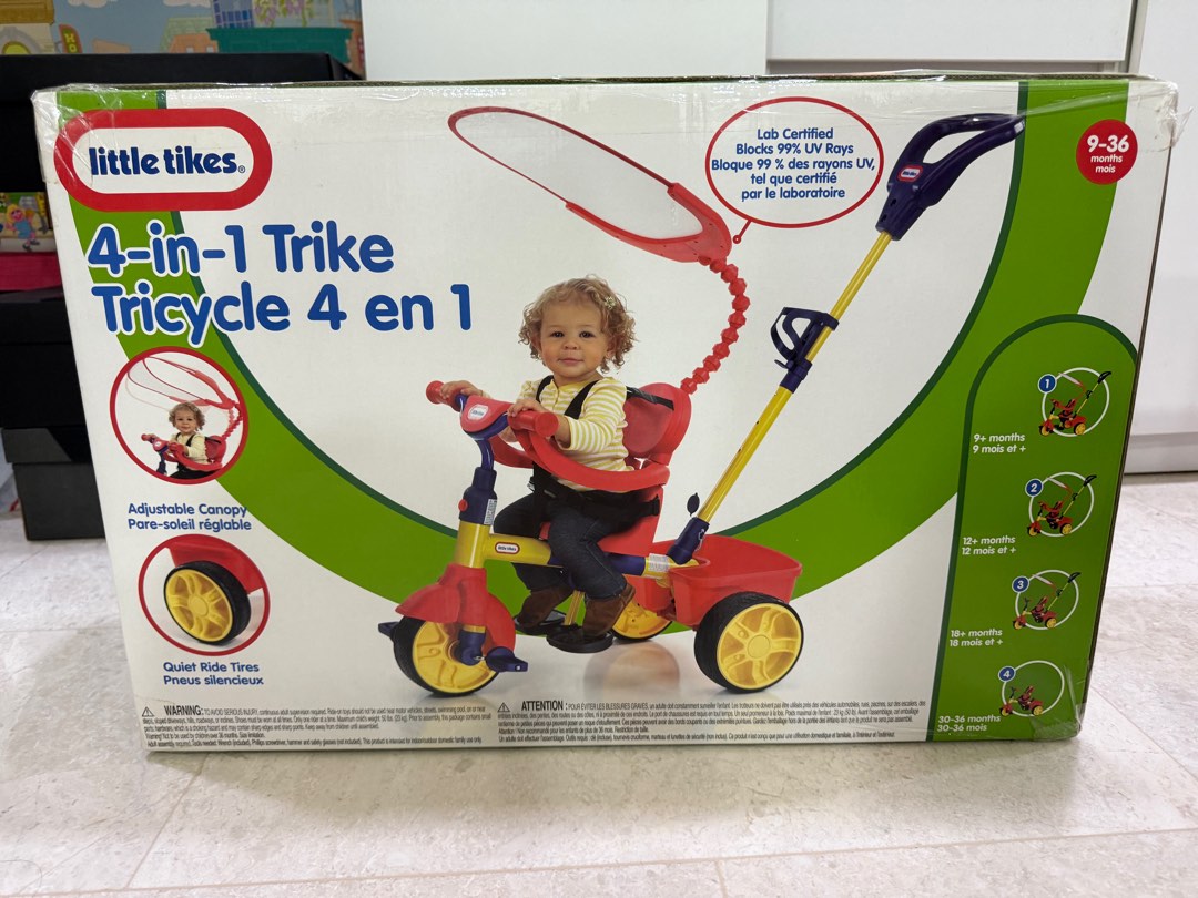 Brand New Little Tikes 4 in 1 Tricycle, Hobbies & Toys, Toys & Games on ...