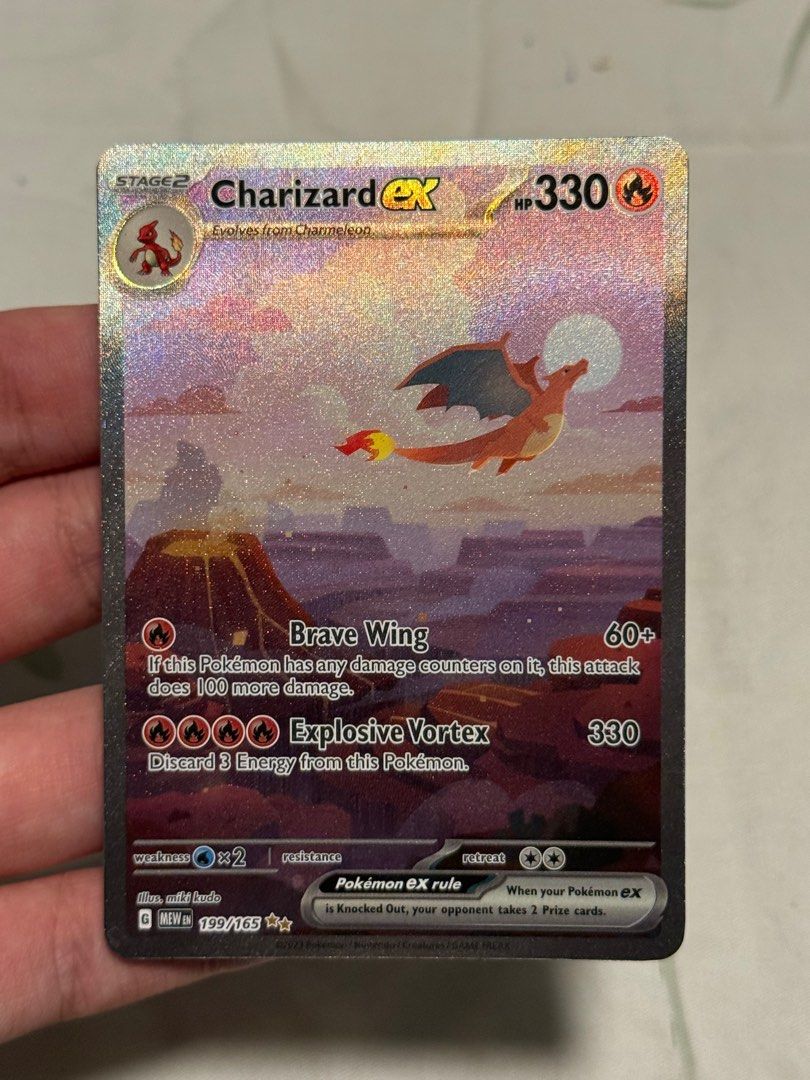 Charizard ex SIR 151 English Pokemon, Hobbies & Toys, Toys & Games on ...