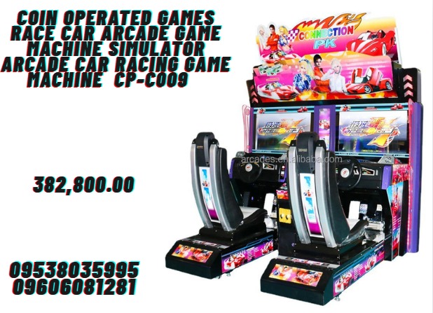 Coin Operated Games Race Car Arcade Game Machine Simulator Arcade Car ...