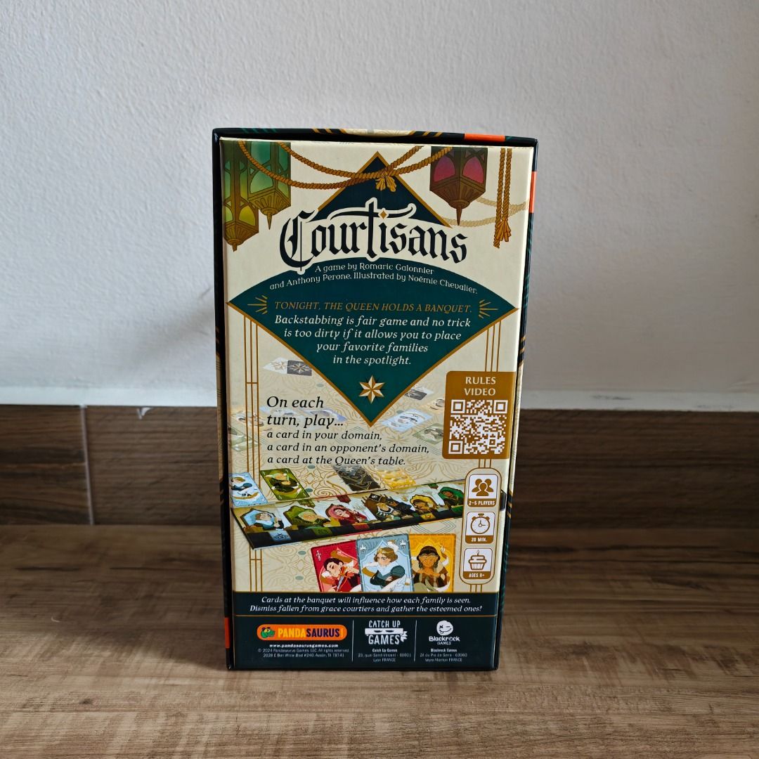 Courtisans | Board game, Hobbies & Toys, Toys & Games on Carousell