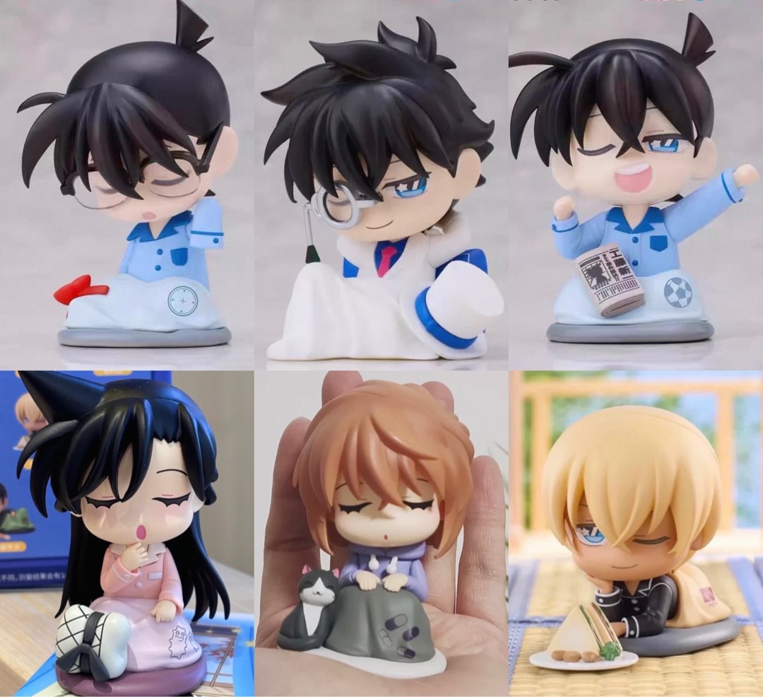 Detective Conan sleeping-themed blind box / FULL SET / CONFIRMED DESIGN ...