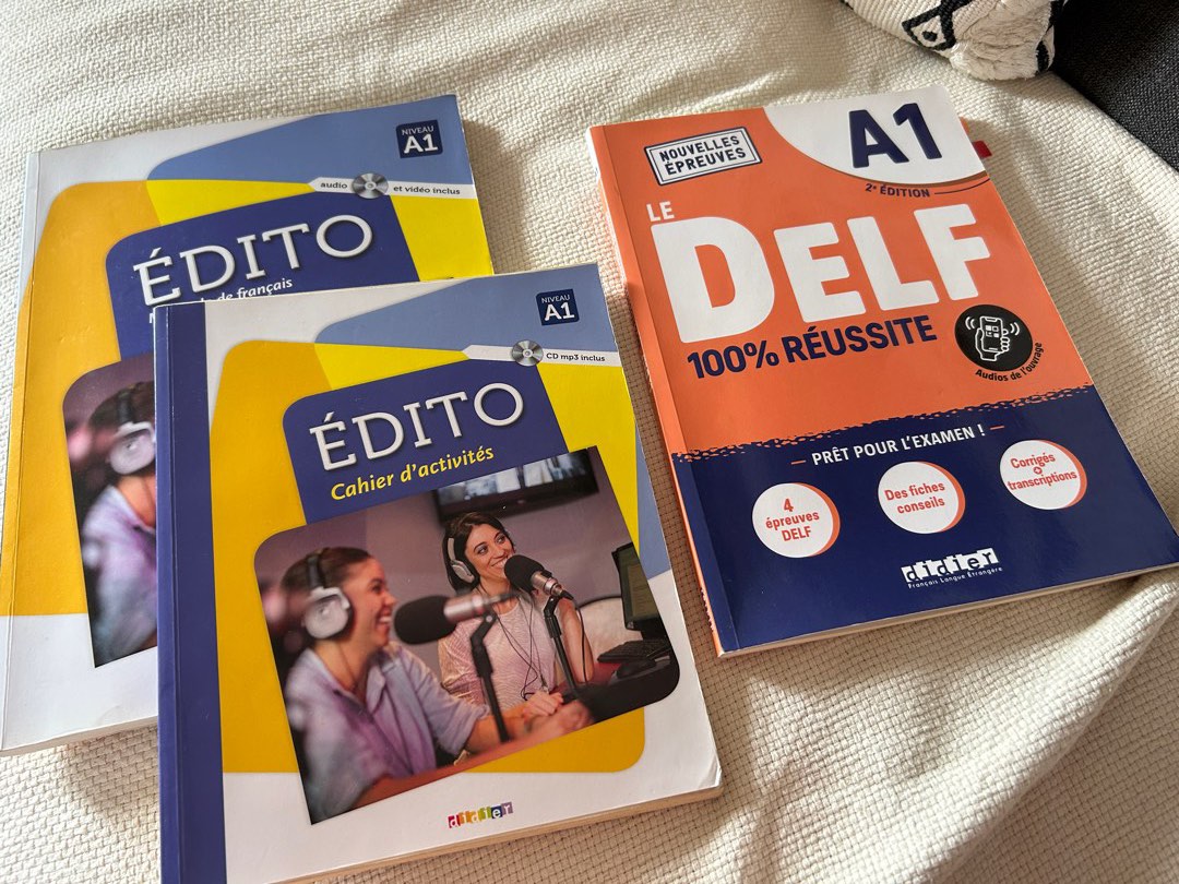 Édito A1 & Le Delf 100% Réussite A1 French Language Books, Hobbies & Toys, Books & Magazines ...
