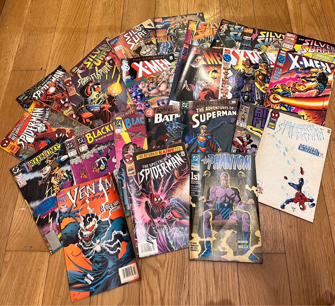 EACH - Vintage 90s DC and marvel comics, Hobbies & Toys, Books ...
