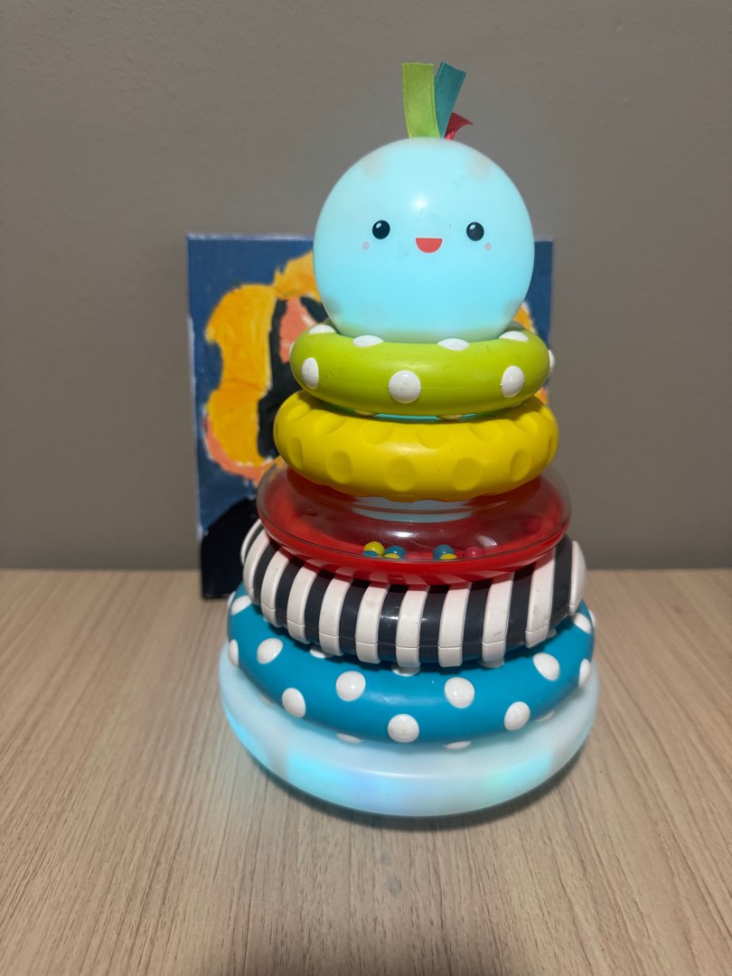 Early Learning Centre (ELC) Little Senses Glowing Stacking Rings ...