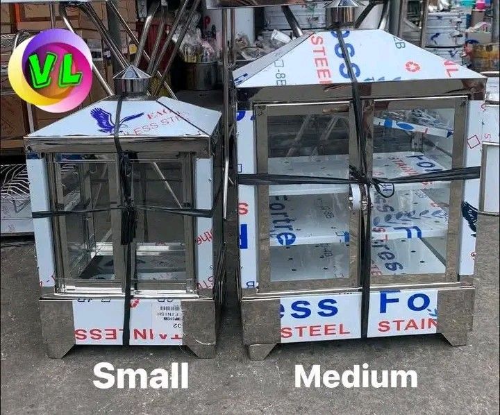 ELECTRIC STEAMER HOUSE FOR SIOPAO AND SIOMAI stainless with glass 😍 ...