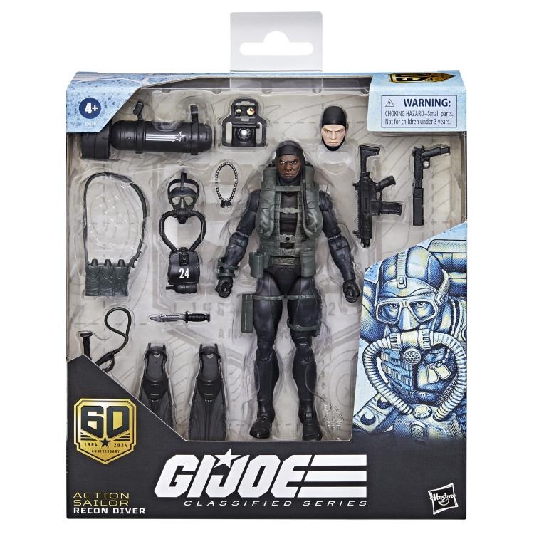 G.I. Joe 60th Anniversary Classified Series Action Sailor (Recon Diver ...