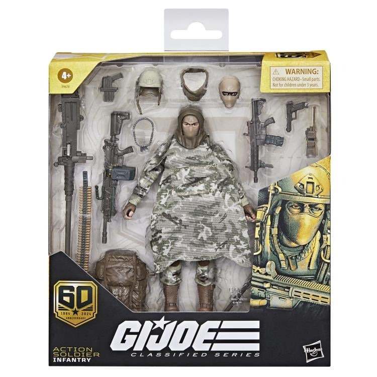 G.I. Joe 60th Anniversary Classified Series Action Soldier (Infantry ...