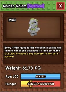 Grow a garden golem For Sale | Carousell Singapore