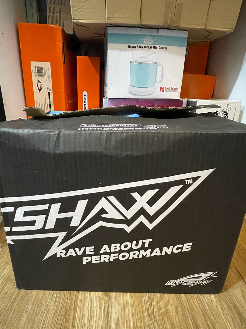 Helmet Open Face brand Gracshaw Gaizer II V2, Motorbikes on Carousell