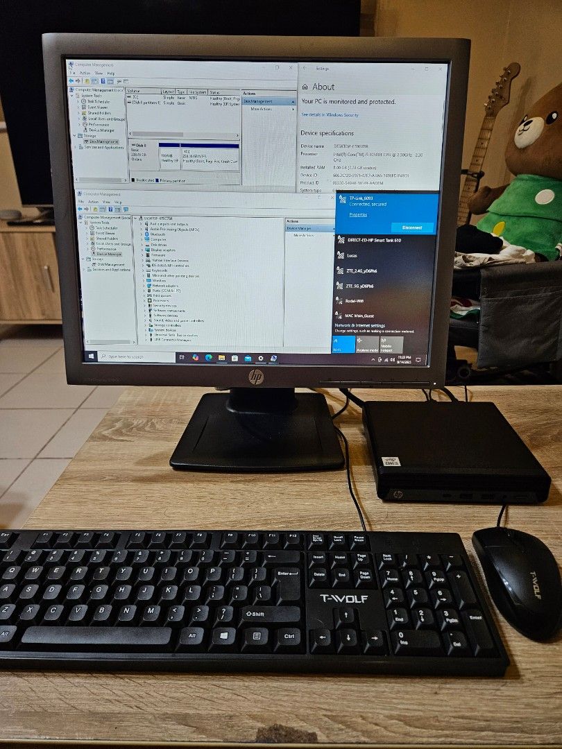 HP Prodesk 600 G6 mini PC complete set, Computers & Tech, Desktops on ...