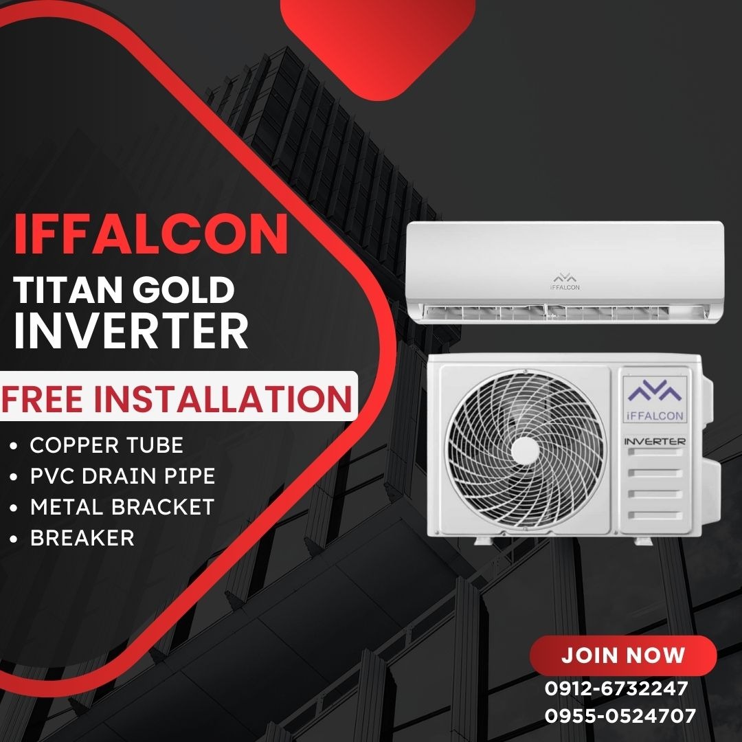 IFFALCON SPLIT TYPE AIRCON FREE INSTALLATION, TV & Home Appliances, Air ...