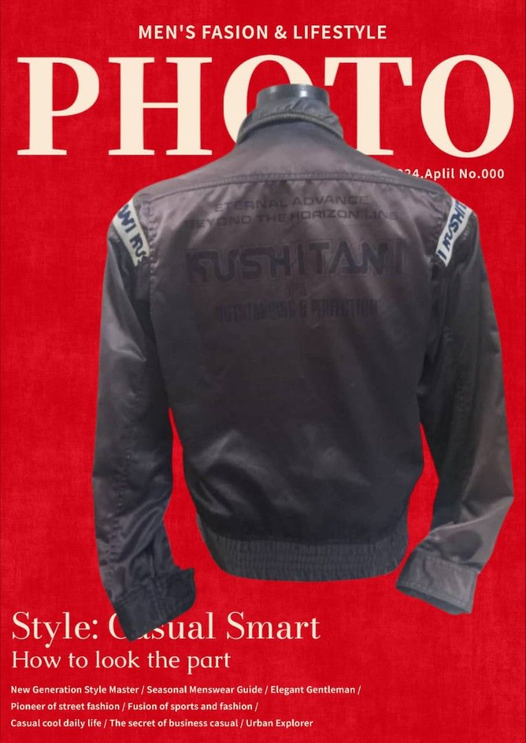 KUSHITANI JACKET, Men's Fashion, Coats, Jackets and Outerwear on Carousell
