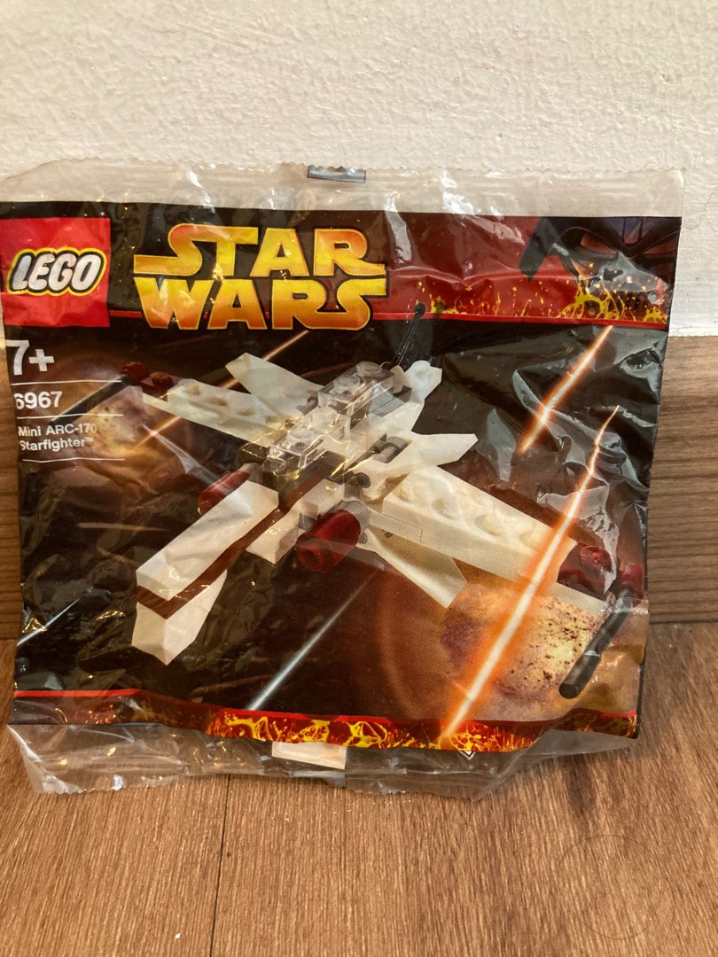 Lego 6967 Star Wars Mini ARC-170 Starfighter Polybag, Hobbies & Toys ...