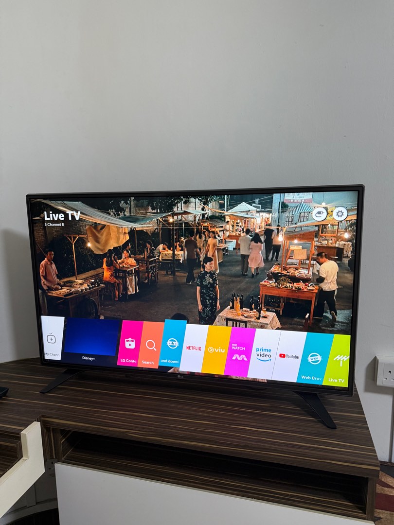 LG 43" Smart TV 43LH600T, TV & Home Appliances, TV & Entertainment, TV ...
