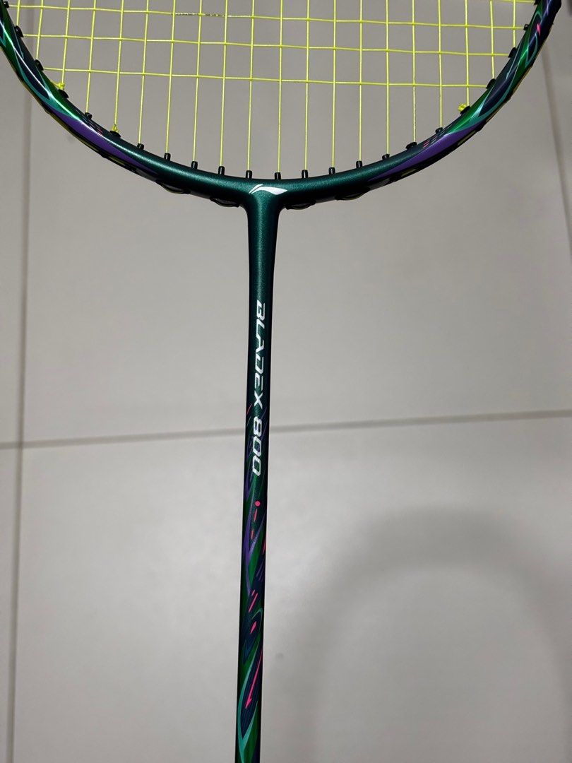 Li-Ning Blade X 800 Badminton Racket, Sports Equipment, Sports & Games ...