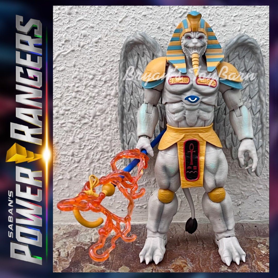 Mighty Morphin Power Rangers Master Vile & King Sphinx Action Figures ...
