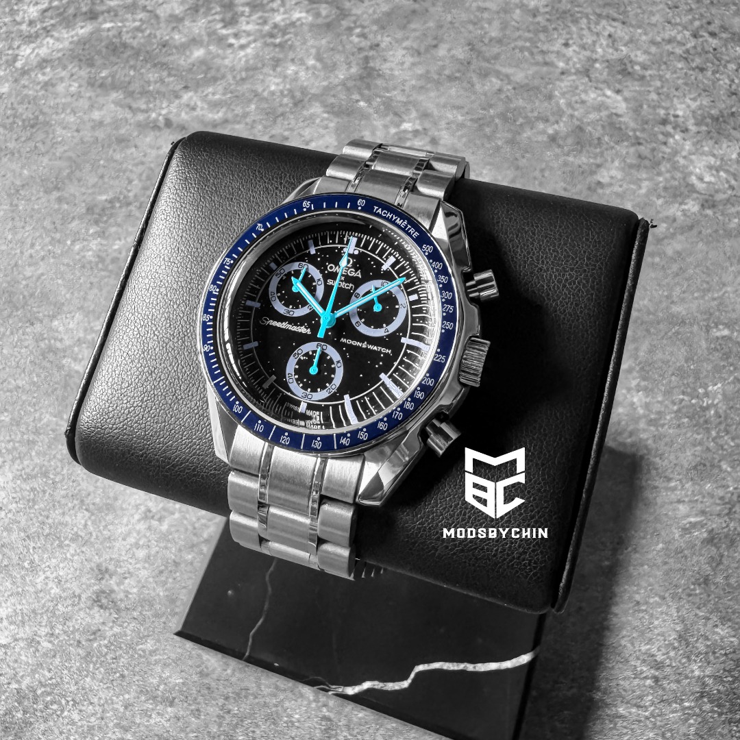 [MOD] Omega x Swatch Moonswatch Mission To Earth: Polar Lights Metal ...