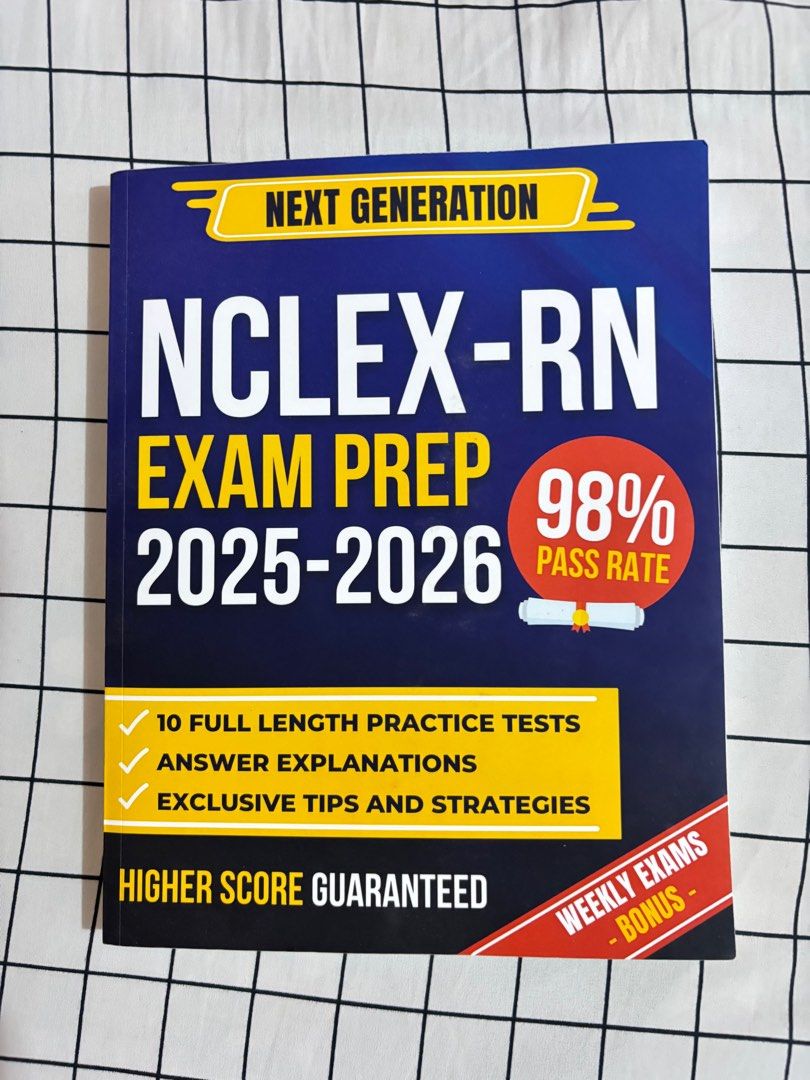 Next Gen NCLEX- RN Nursing Reviewer 2025-2026, Hobbies & Toys, Books ...