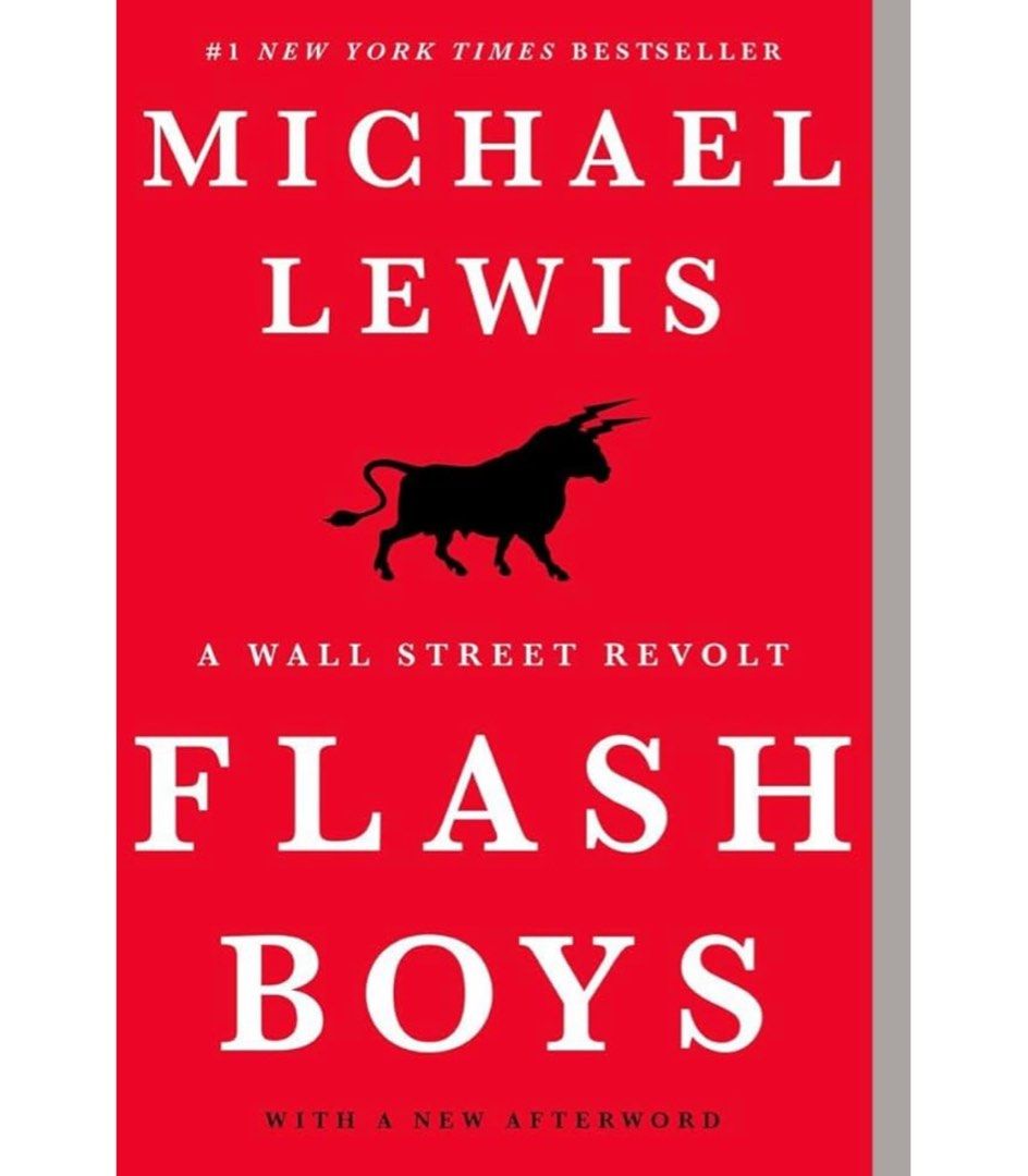 NOVEL Flash Boys: A Wall Street Revolt by Michael Lewis, Hobbies & Toys ...