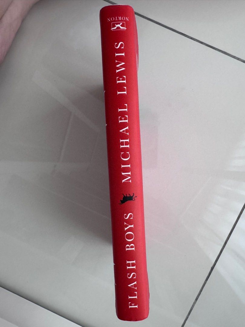 NOVEL Flash Boys: A Wall Street Revolt by Michael Lewis, Hobbies & Toys ...