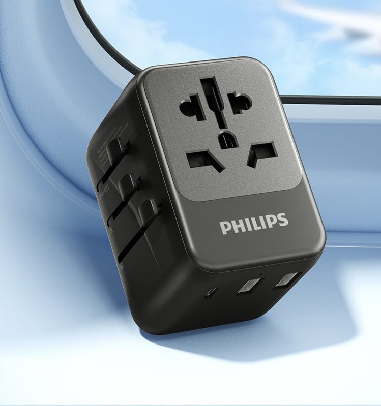 Philips Travel Adapter with usb, Computers & Tech, Parts & Accessories ...