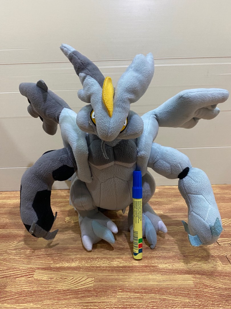 Pokemon Center Black& White Kyurem Plush, Hobbies & Toys, Toys & Games ...