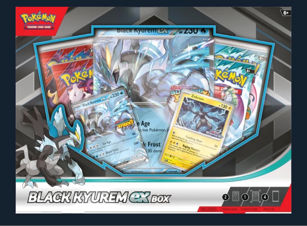 Pokemon Pokémon Black Kyurem ex Box, Hobbies & Toys, Toys & Games on ...