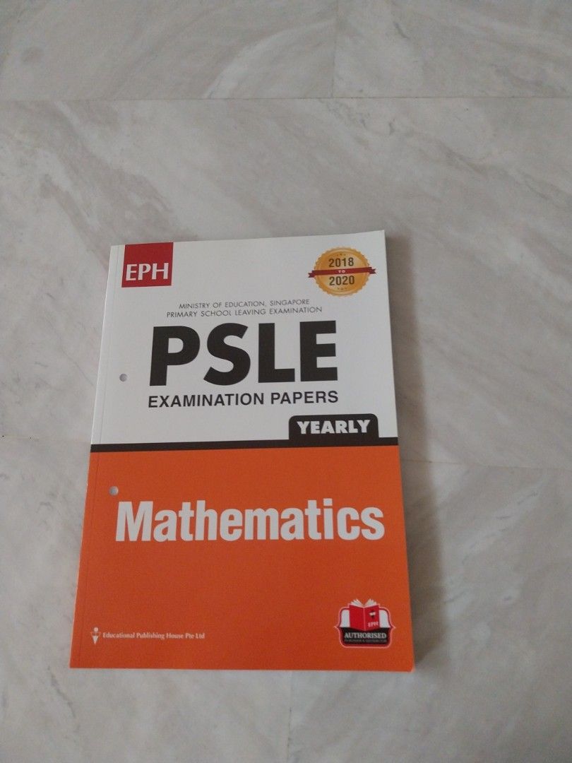 PSLE Mathematics Examination Paper (2016-2021), Hobbies & Toys, Books ...