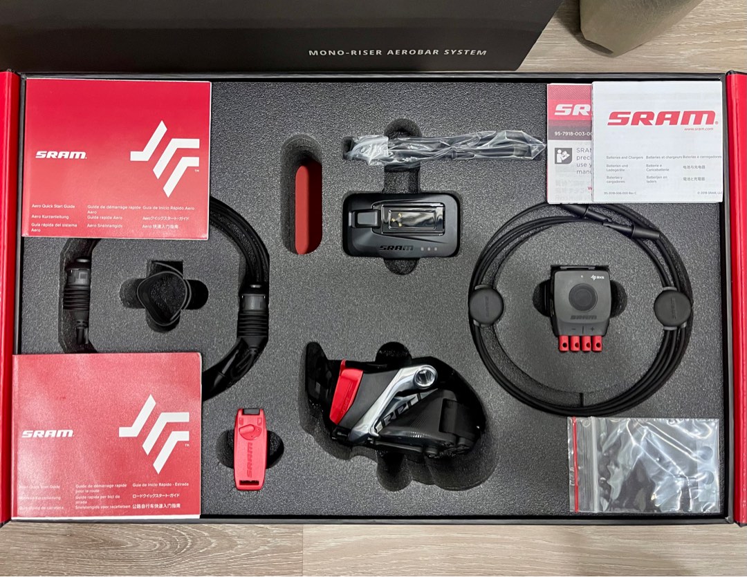 Rare SRAM Red AXS 1x12 Speed Aero Time Trial/ Triathlon Electronic ...
