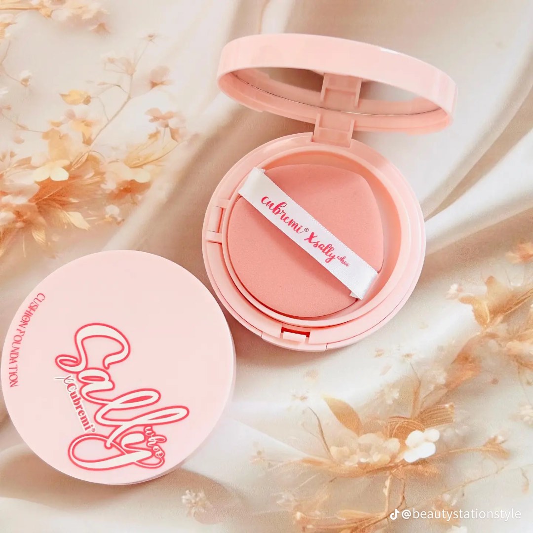 Sally x Cubremi Cushion Foundation (Natural), Beauty & Personal Care ...