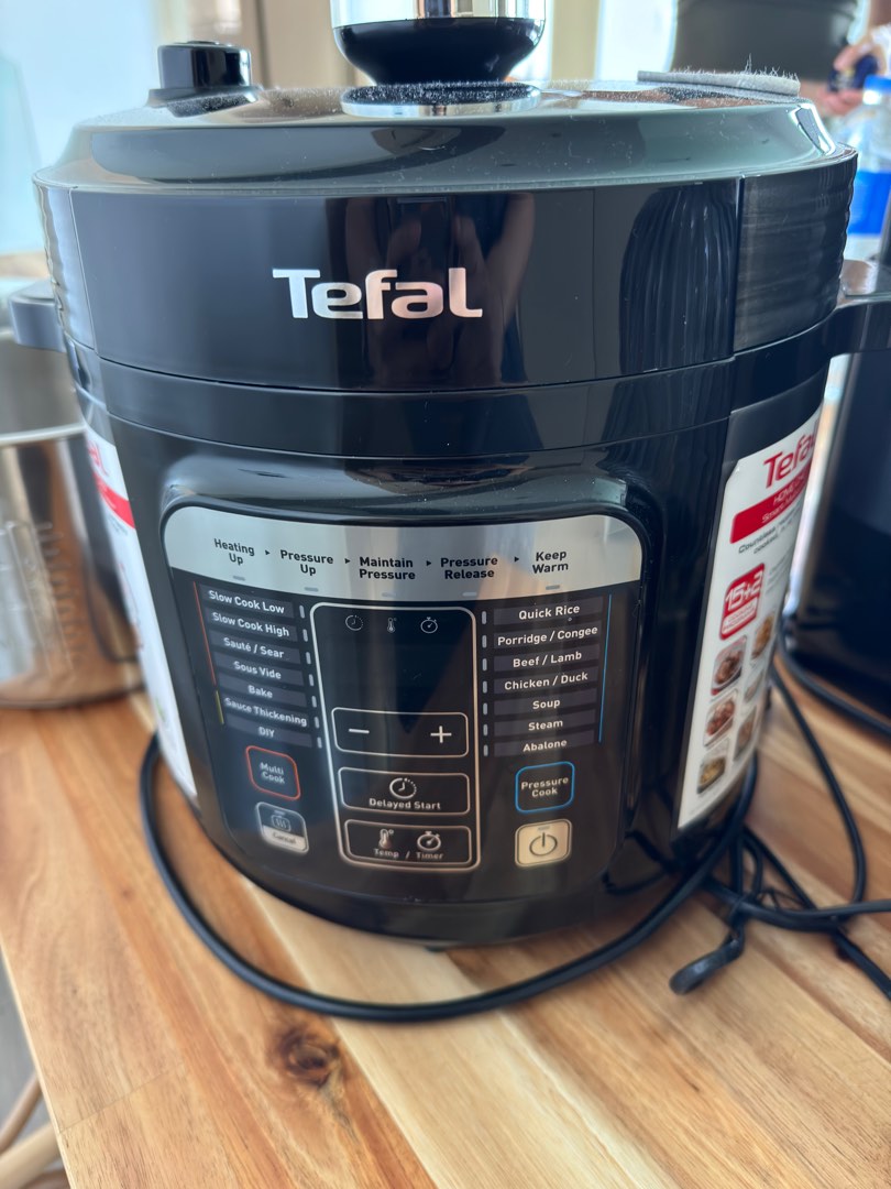 Tefal Electric Pressure Cooker, 家庭電器, 廚房電器, 鍋具 - Carousell