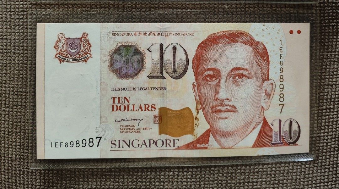 發久發久發起 LHL Sg $10 fancy Prosperous serial number, Hobbies & Toys ...