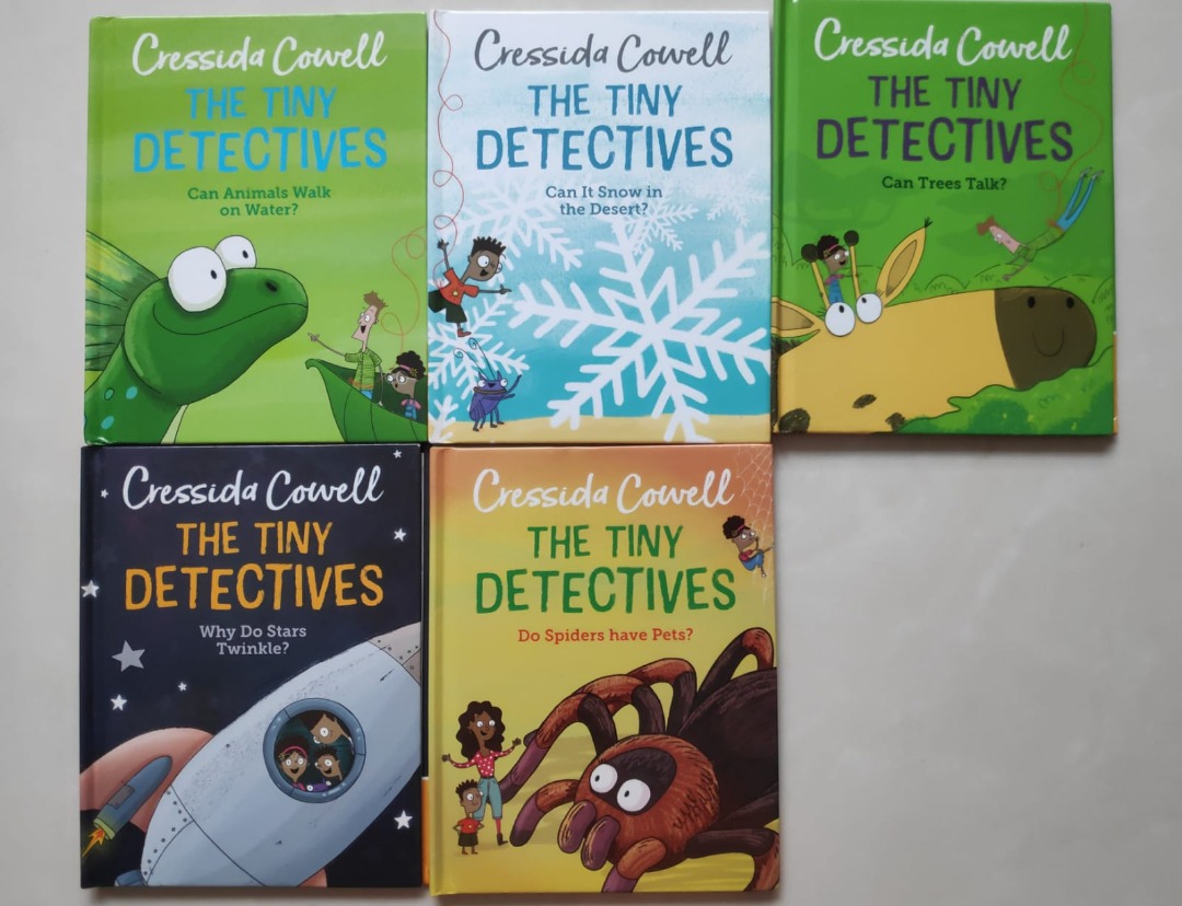 ️ McDonald Collection The Tiny Detectives Cressida Cowell The Tiny ...