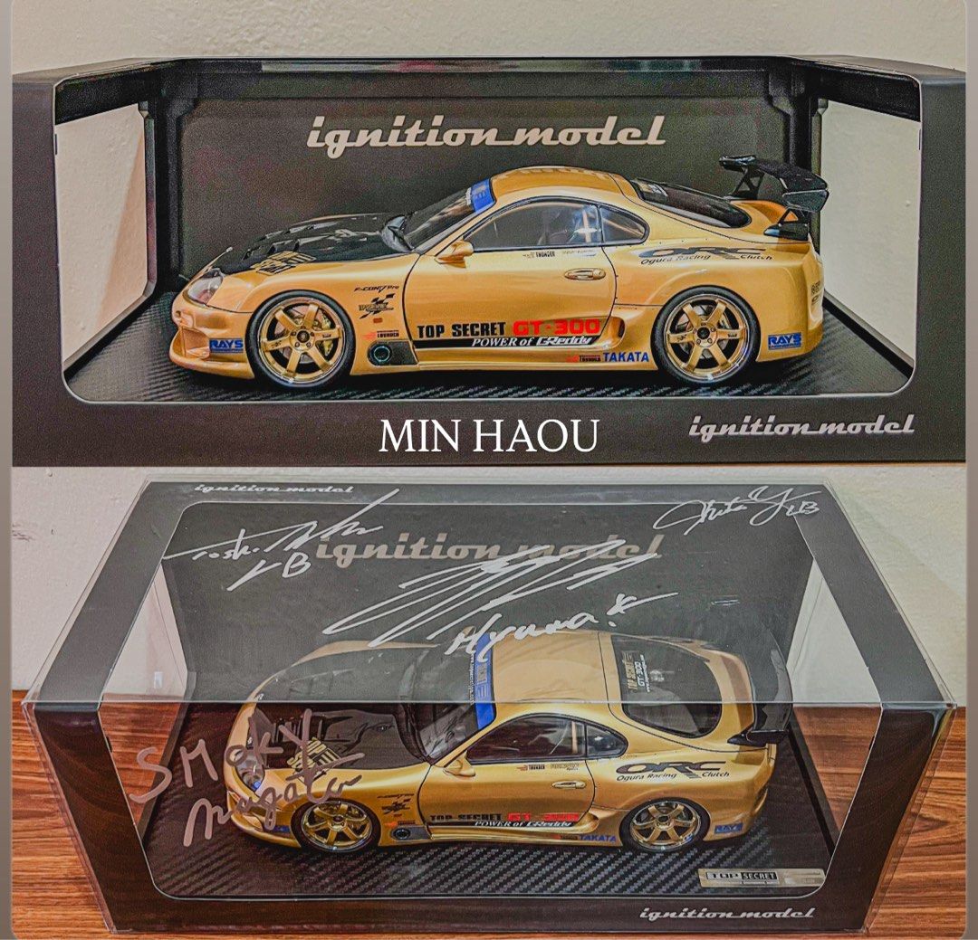 🇯🇵 TOP SECRET x LBWK 🇯🇵 🏼 Autograph 🏼 1:18 Ignition Model Ver. 1 Toyota ...
