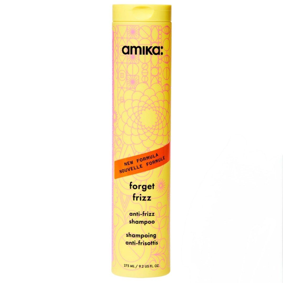 Amika Forget Frizz Anti-Frizz Shampoo 275ml, Beauty & Personal Care, Hair on Carousell
